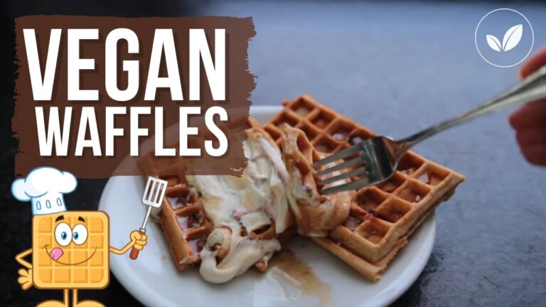 Fluffy And Wholesome Vegan Waffles: Start Your Day Right